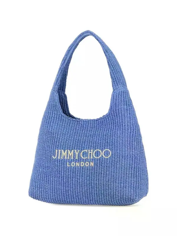 JIMMY CHOO Raffia Shopper