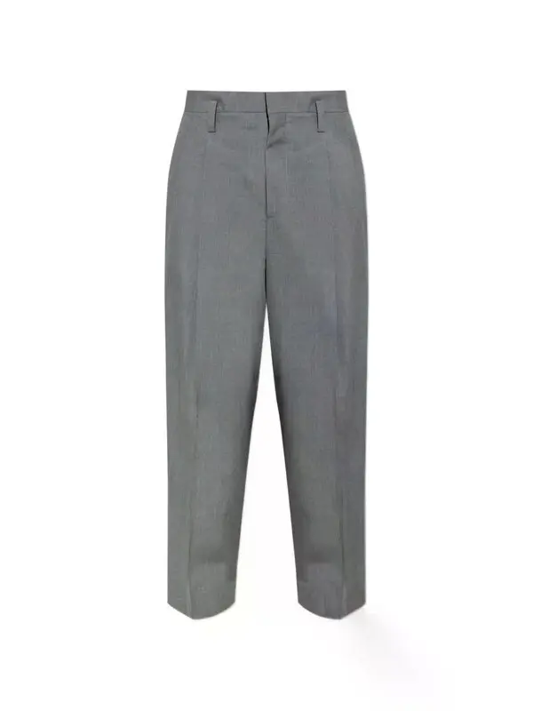 JIL SANDER Pleated Trousers - Grey