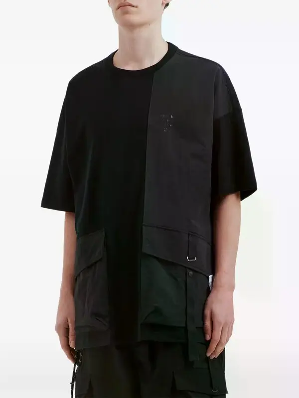 MUSIUM DIV. Colourblock Pocket T-shirt