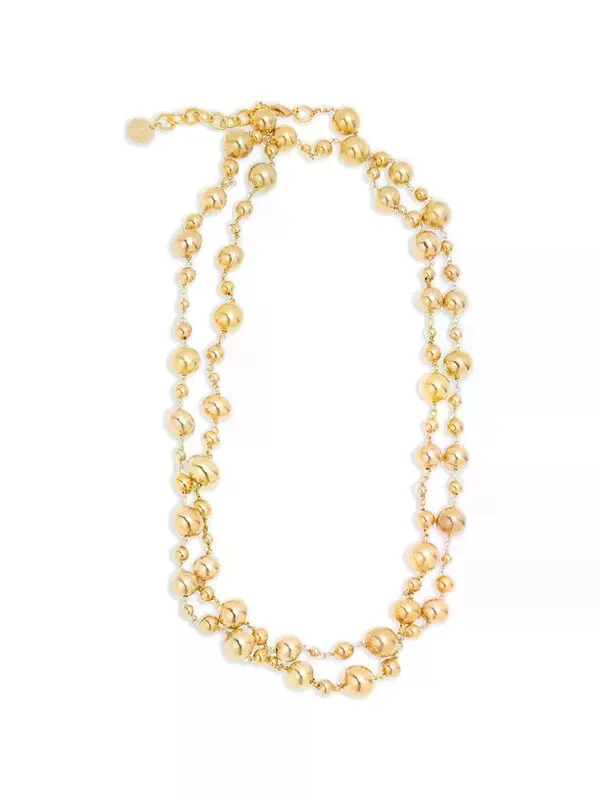 SILVIA GNECCHI Beaded Necklace - Gold