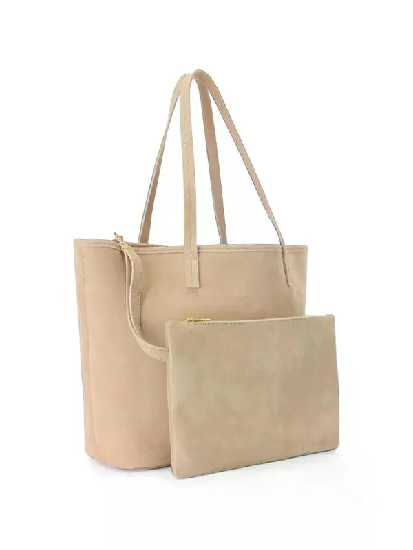 MC2 SAINT BARTH City Suede Tote Bag - Neutrals