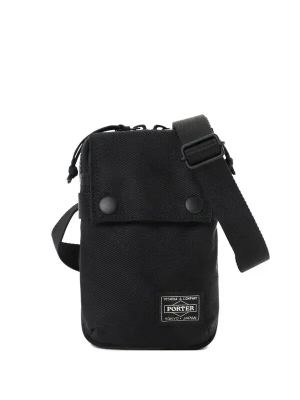 PORTER-YOSHIDA & CO Flap Pocket Shoulder Bag - Black