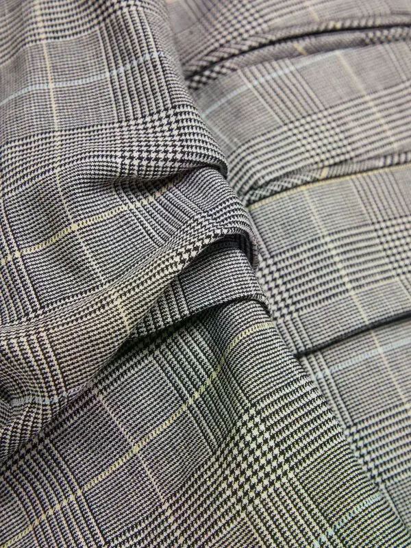Veronica Beard Check-pattern Blazer - Black