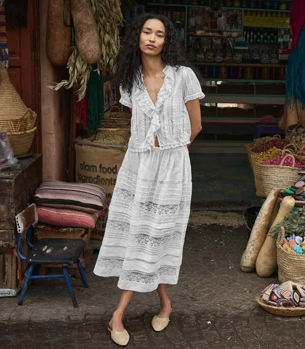 DÔEN Bernadette Top - Salt