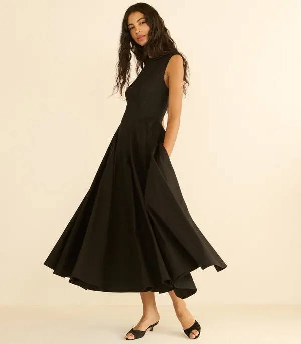 DÔEN Rivière Dress - Black