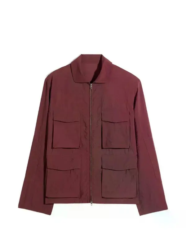 LEMAIRE Safari Jacket With 3d Pockets - Red