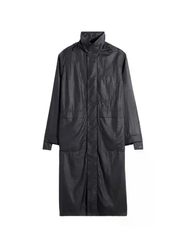 LEMAIRE Hooded Raincoat In Light Nylon