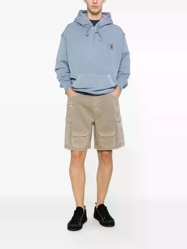 Carhartt Work In Progress Nelson Pouch-pocket Hoodie - Blue