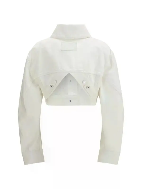 Givenchy Open-back Cropped Jacket - Neutrals