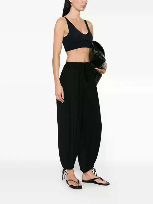 ALPHATAURI Ribbed V-neck Top