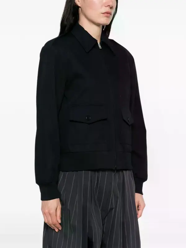 A.p.c. Flap-pocket Jacket - Blue