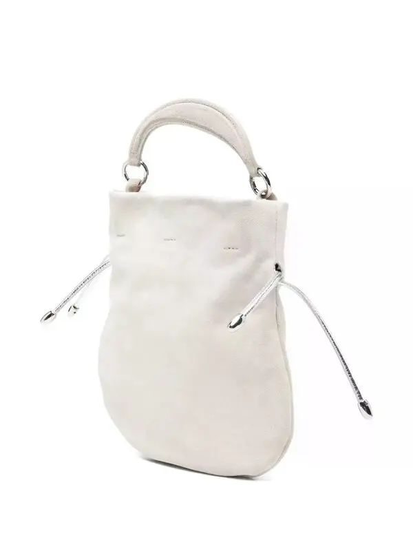 Orciani Appliqué Drawstring Tote Bag