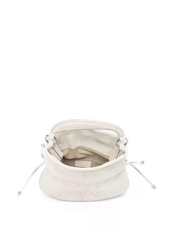 Orciani Appliqué Drawstring Tote Bag