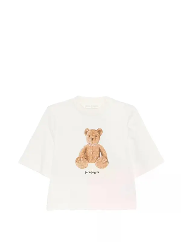 Palm Angels Bear Graphic T-shirt - White