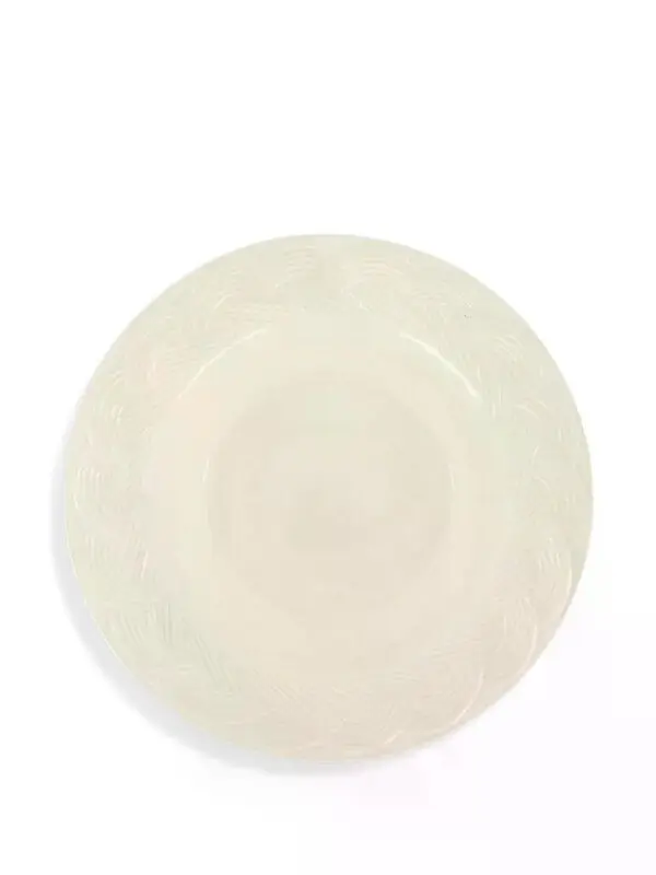 HOUSE OF CAPRICORN Vime Ceramic Soup Plate - Neutrals