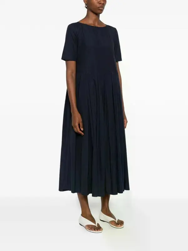Apuntob Pleated Midi Dress