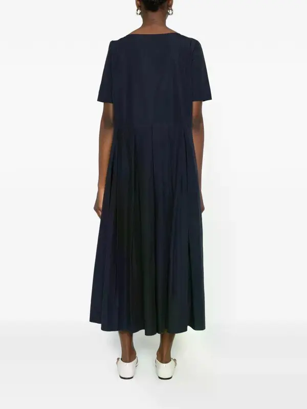 Apuntob Pleated Midi Dress