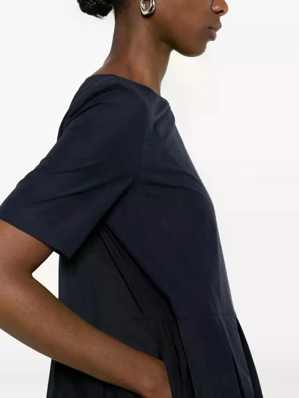 Apuntob Pleated Midi Dress