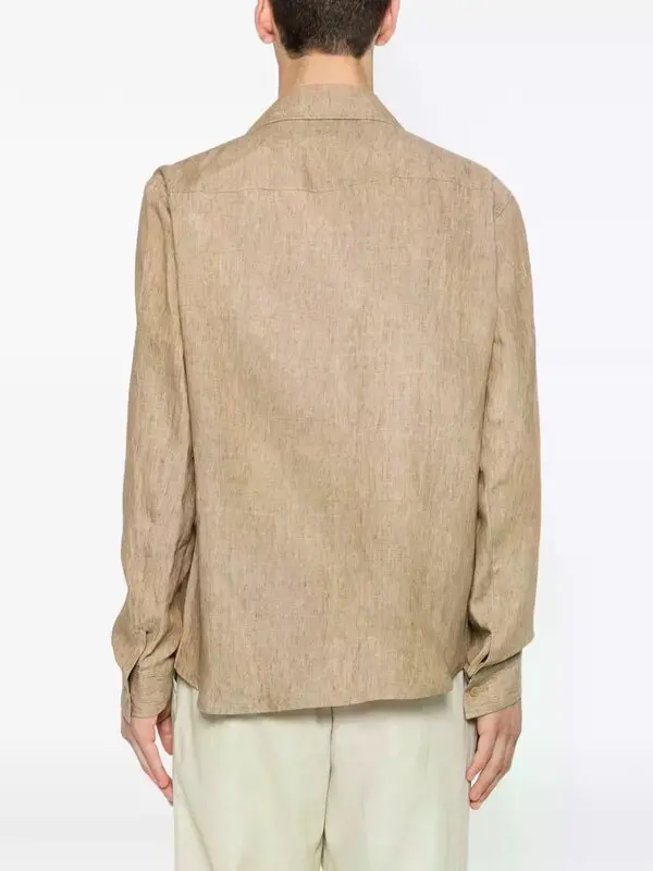 BRIGLIA 1949 Linen Shirt