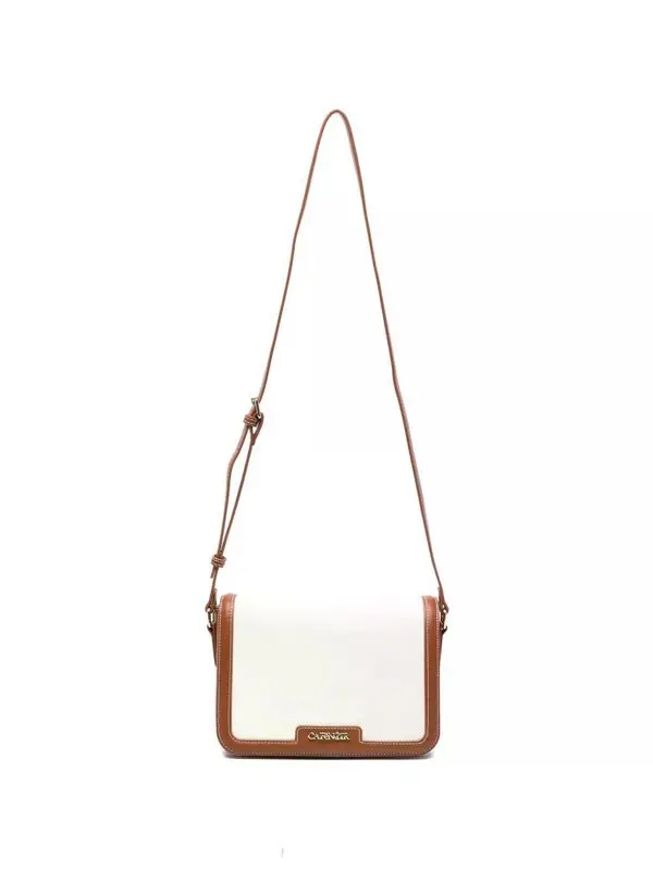 CAFÈNOIR Logo-plaque Crossbody Bag - Neutrals