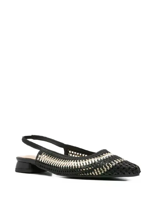 KEYS Slingback Pumps - Black