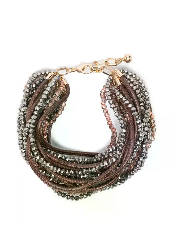 Antonelli Firenze Joshua Beaded Bracelet - Brown