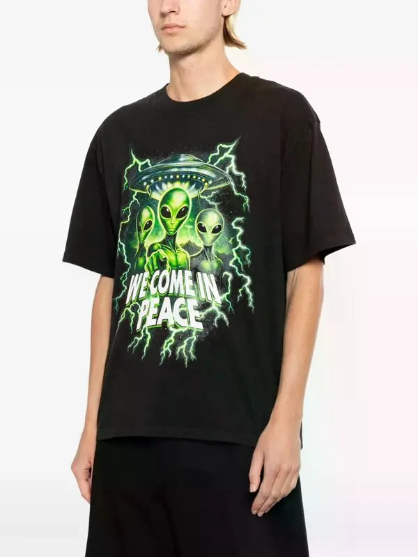 MELT Alien-print T-shirt