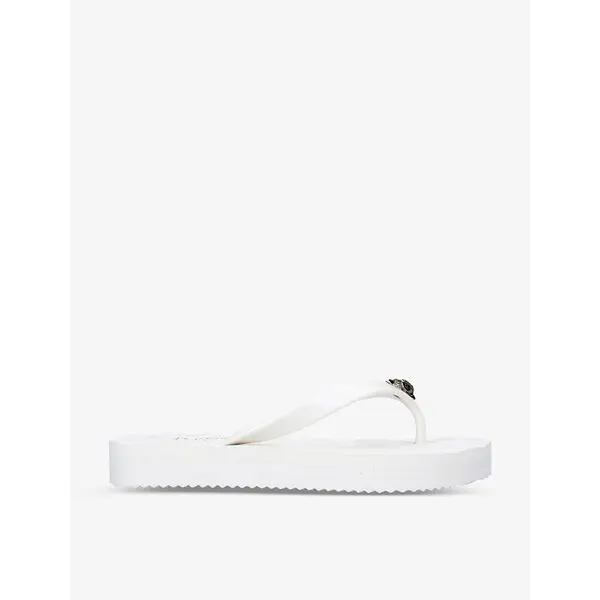 Kurt Geiger Kensington Q Two-post Rubber Flip Flops