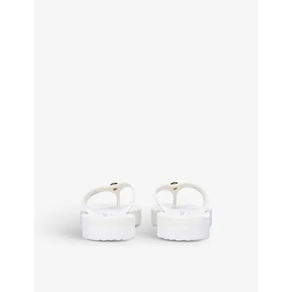Kurt Geiger Kensington Q Two-post Rubber Flip Flops