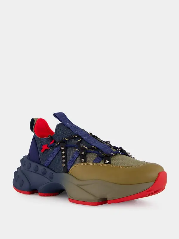 CHRISTIAN LOUBOUTIN Trailnrun Low-top Sneakers - Multicolour
