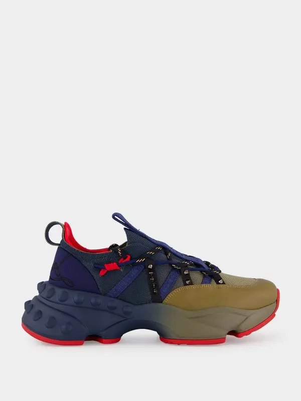 CHRISTIAN LOUBOUTIN Trailnrun Low-top Sneakers - Multicolour