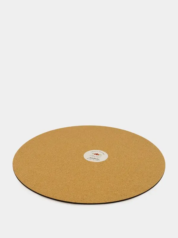 La DoubleJ Parrotstem Round Wooden Placemat - Multicolour