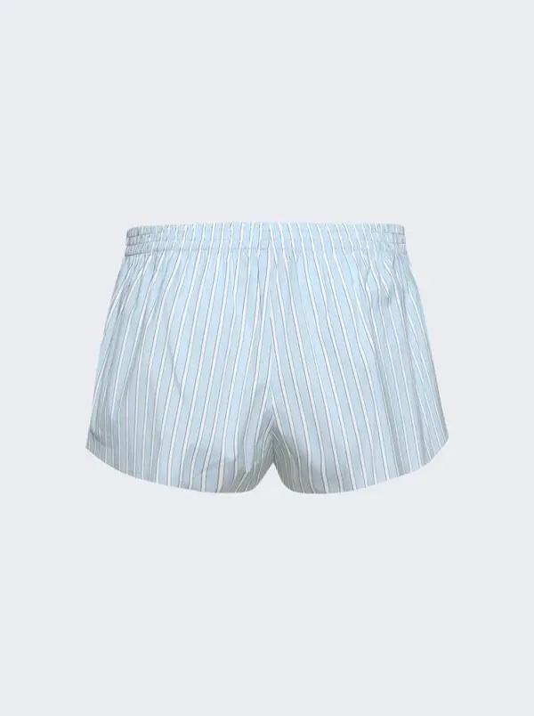 Natasha Zinko Striped Short Shorts