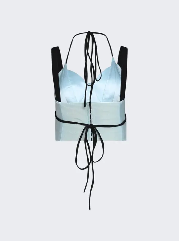 Natasha Zinko Satin Bra Top