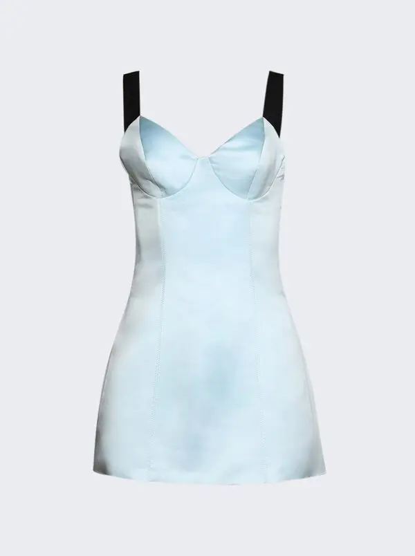 Natasha Zinko Satin Mini Dress