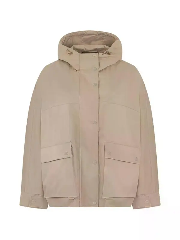 MOORER Hooded Pocket Jacket