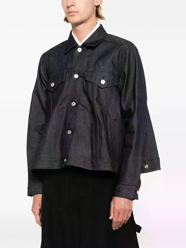 Comme Des Garçons Loose-fit Denim Jacket