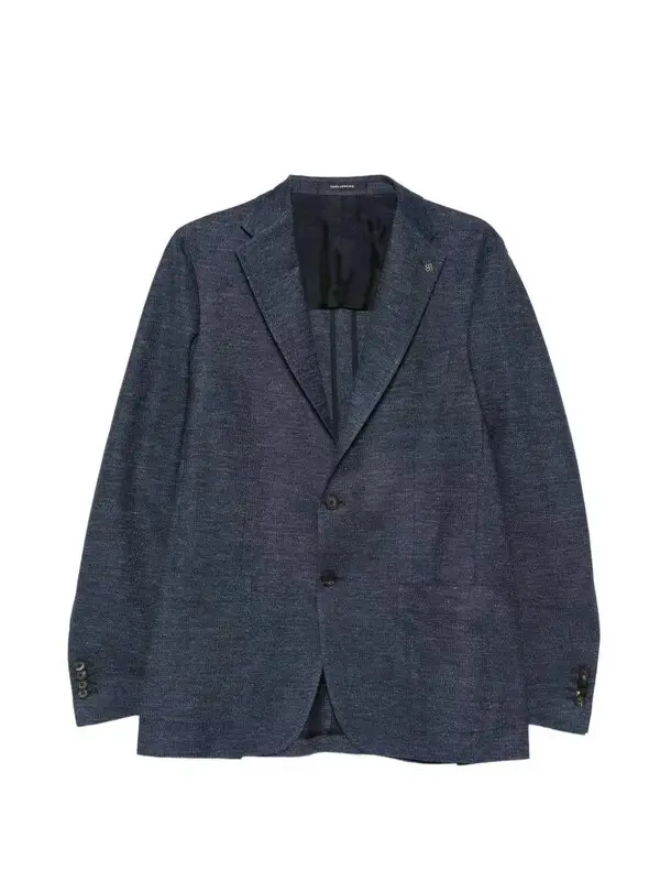 Tagliatore Single-breasted Blazer - Blue