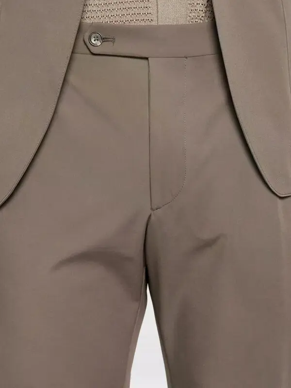 Tagliatore Notched-lapel Suit - Brown