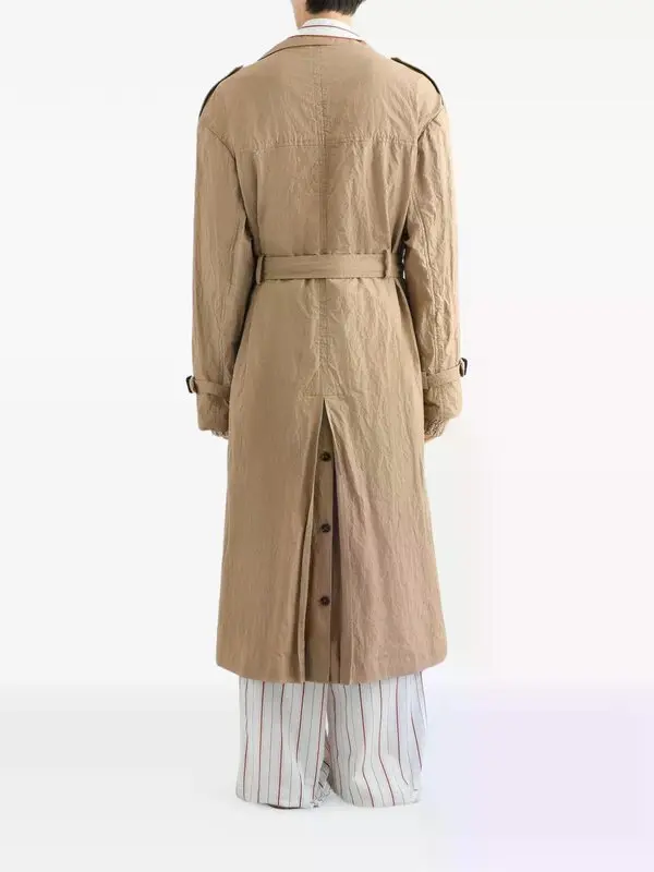 Dolce & Gabbana Belted Double-breasted Trench Coat