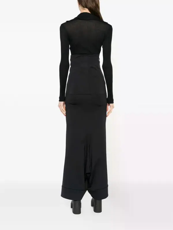 Junya Watanabe High-waist Drop Crotch Trousers