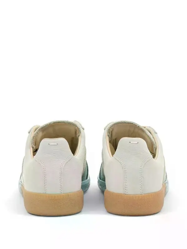 MAISON MARGIELA Replica Lace-up Sneakers With Gradient Finish - Blue