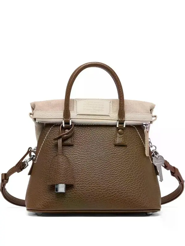 MAISON MARGIELA 5ac Classique Mini Tote Bag - Brown