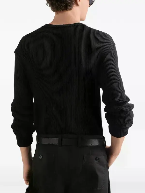 Dolce & Gabbana Button Ribbed T-shirt