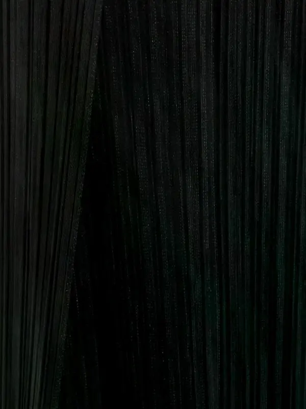 Issey Miyake Pleated Slit Skirt