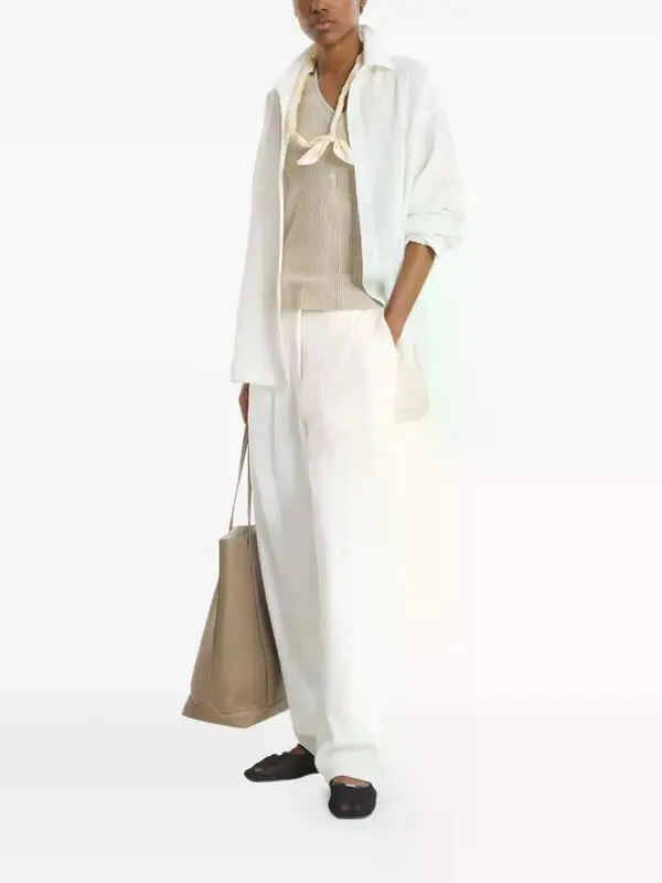 Maison Kitsuné Buttoned Textured Shirt