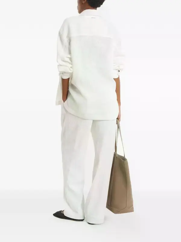 Maison Kitsuné Buttoned Textured Shirt