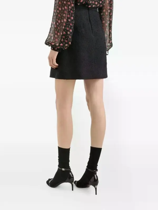 Dolce & Gabbana Rachel Tweed Mini Skirt
