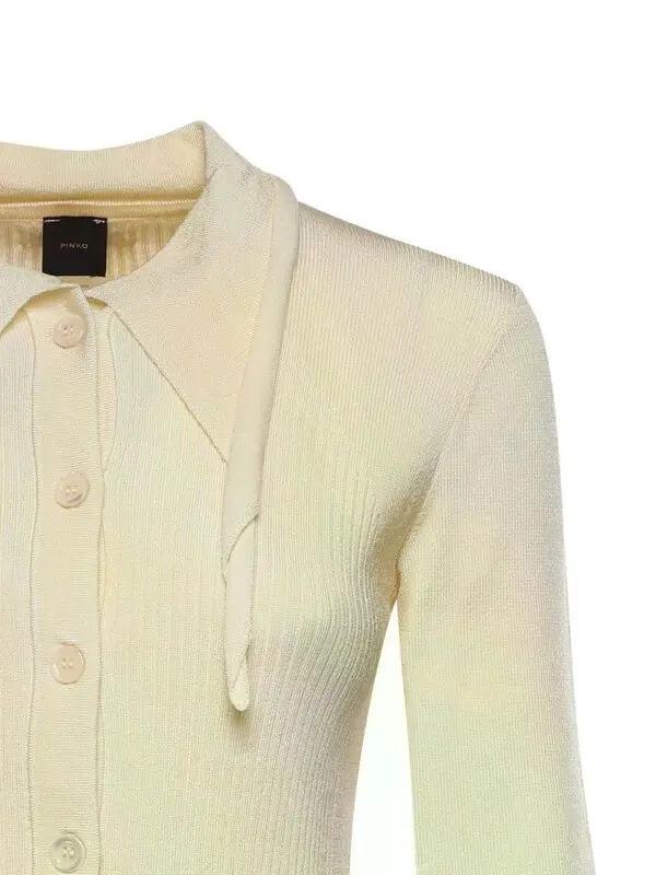 Pinko Knitted Shirt - Neutrals