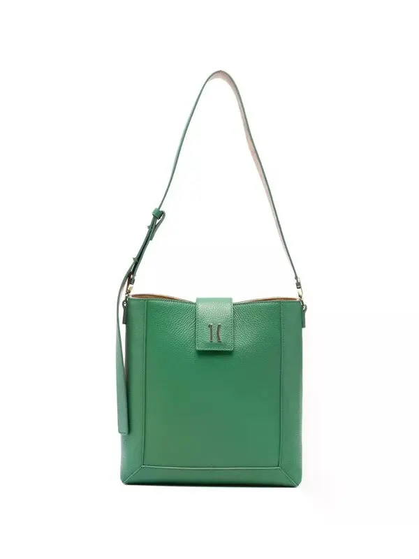 ALVIERO MARTINI 1° CLASSE Flap Leather Shoulder Bag